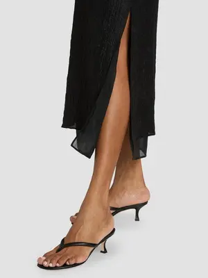Rag & Bone Suki Semi-sheer Midi-slipdress
