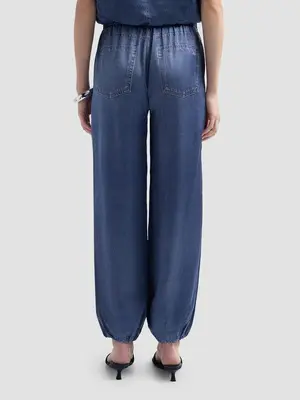 Rag & Bone Miramar Satin Mica Bubble Pants
