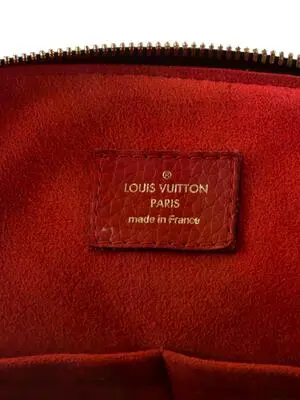 LOUIS VUITTON Retiro Nm Handbag Monogram Canvas And Leather Satchel - Red