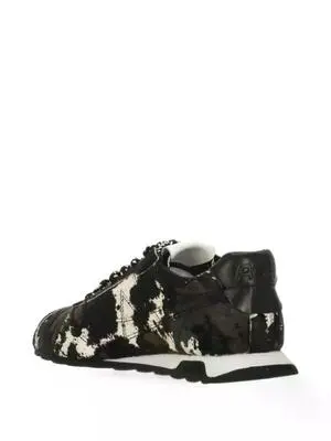 Ash Kill Bill Cow-print Panelled Sneakers