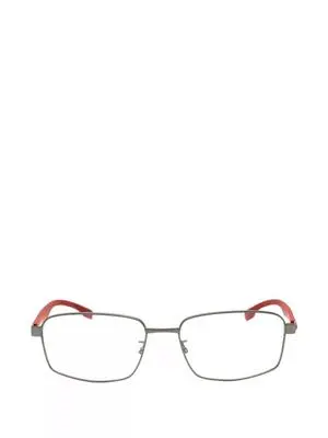 BOSS Rectangle-frame Glasses - Silver