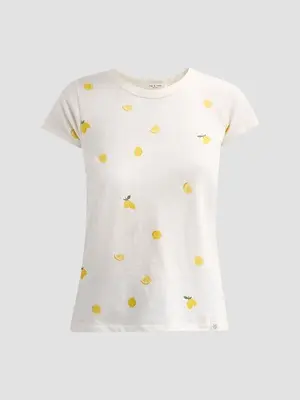 Rag & Bone All Over Baby Lemon T-shirt