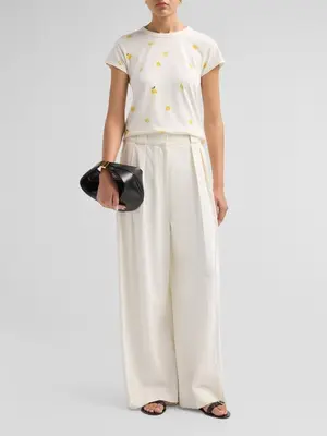 Rag & Bone All Over Baby Lemon T-shirt