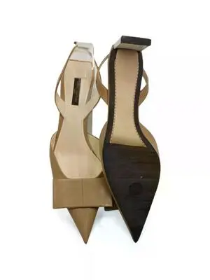 LOUIS VUITTON Bow D'orsay Sandals