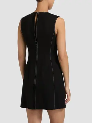 Rag & Bone Irina Contrast Tailored Minidress
