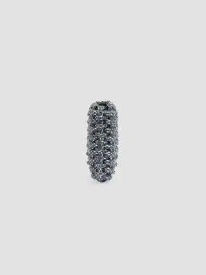Simkhai Morgan Metal Clutch - Black