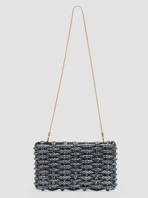 Simkhai Morgan Metal Clutch - Black