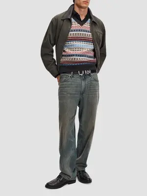 Rag & Bone Fair-isle Wool Sweater Vest