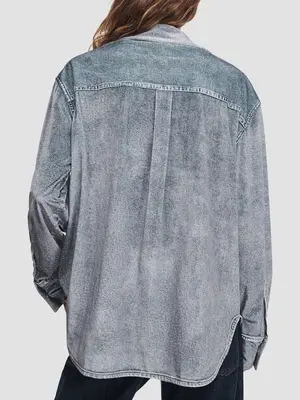 Rag & Bone Connie Miramar Velvet Shirt