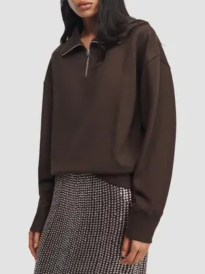 Rag & Bone The Everyday Terry Half-zip Sweatshirt