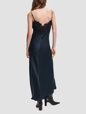 Rag & Bone Ariana Satin Maxi Slipdress