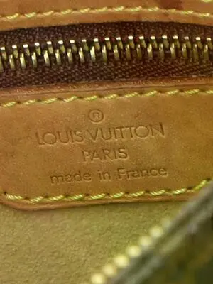 LOUIS VUITTON Looping Handbag Monogram Canvas Gm Shoulder Bag