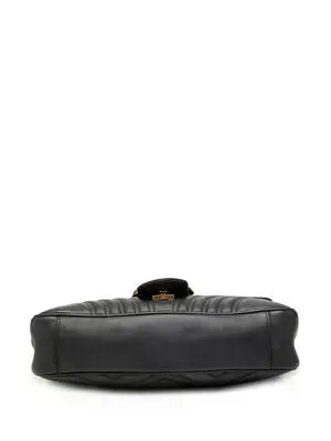 Gucci 2000-2015 Large Gg Marmont Matelasse Calfskin Shoulder Bag