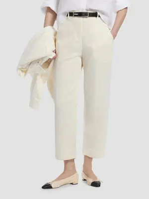 TWP Jetties Beach Flat Front Ankle Pants