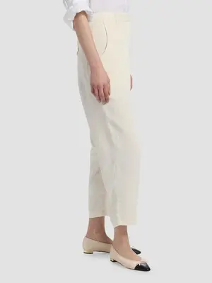 TWP Jetties Beach Flat Front Ankle Pants
