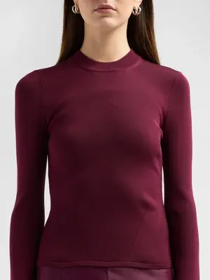 Simkhai Maril Sheer Skirt Midi Dress