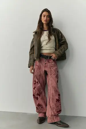Free People Luxe Definition Workwear Pants