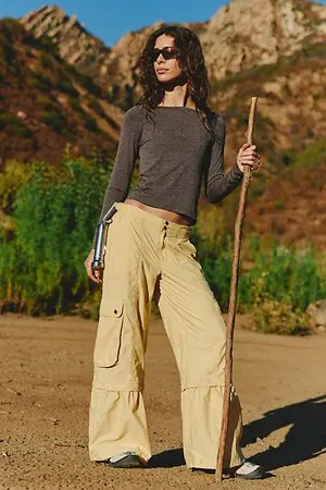 Free People Day To Dusk Hike Pants - Sun Dune