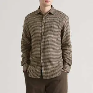 Portuguese Flannel Abstract Houndstooth Shirt