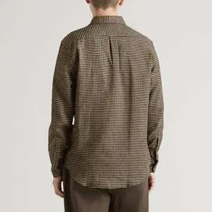 Portuguese Flannel Abstract Houndstooth Shirt