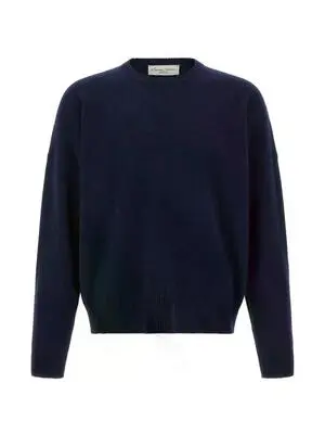 LARMERI STUDIO Dropped-shoulder Crew-neck Sweater