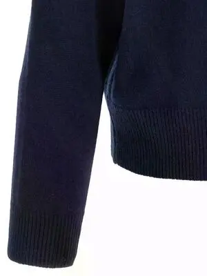 LARMERI STUDIO Dropped-shoulder Crew-neck Sweater