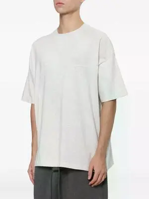 ESSENTIALS Logo-print Crew-neck T-shirt - Grey
