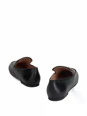 Moschino Heart-motif Leather Loafers