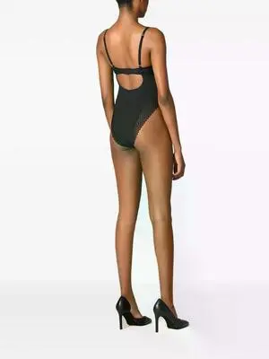 Wolford Romantic Net Underwired Bodysuit