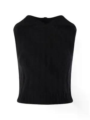 Rick Owens Ribbed-knit Hooded Top