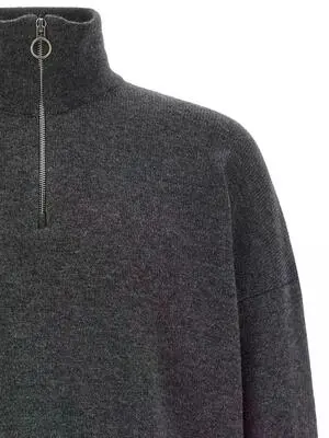 LARMERI STUDIO Half-zip Sweater