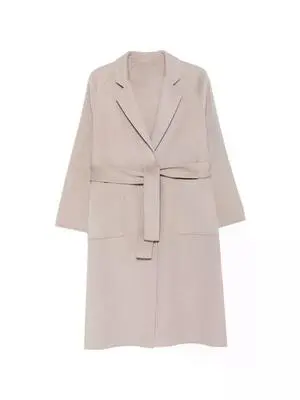 SEA WING Belted Button-cuff Coat