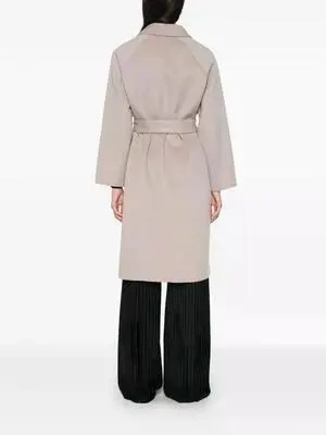 SEA WING Belted Button-cuff Coat