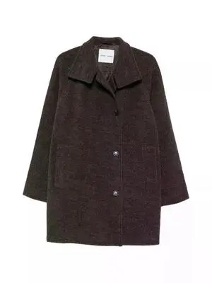 Samsøe Samsøe High-neck Button-up Coat
