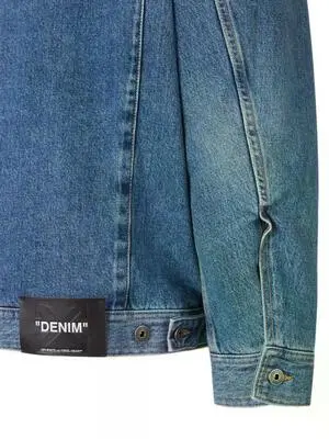 Off-White Hooded Denim Jacket