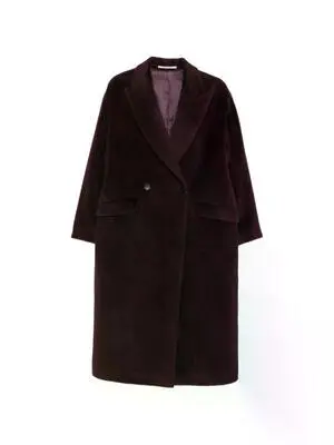 Tagliatore Double-breasted Brushed-finish Coat