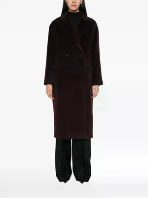 Tagliatore Double-breasted Brushed-finish Coat