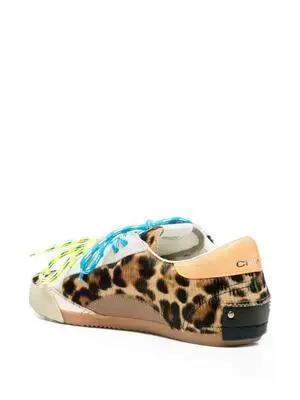 CRIME LONDON Leopard-print Sneakers