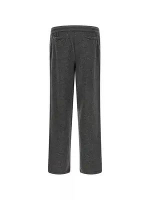 LARMERI STUDIO Drawstring Knitted Trousers