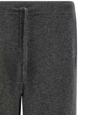 LARMERI STUDIO Drawstring Knitted Trousers