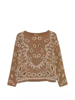 PENNYBLACK Paisley-pattern Sweater