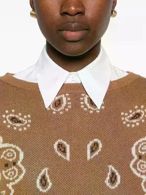 PENNYBLACK Paisley-pattern Sweater