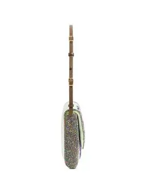 Valentino Garavani Devain Small Embroidered Shoulder Bag