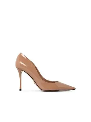 Dolce & Gabbana Patent Pumps Nude - Cream