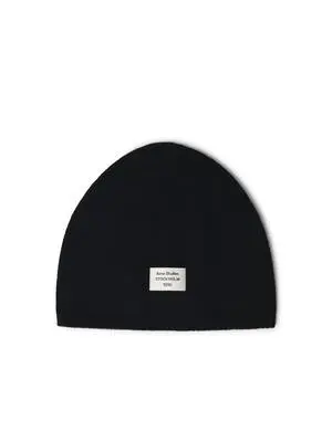 Acne Studios Cashmere Beanie - Black