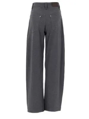 BRUNELLO CUCINELLI Pantalone A Vita Alta