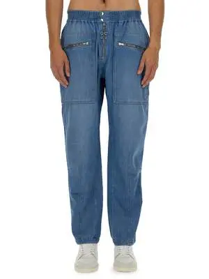 ISABEL MARANT Marant Cotton Pants - Blue
