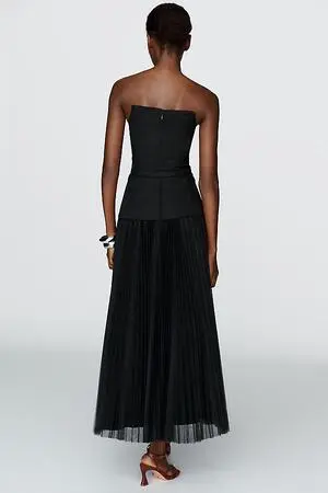 HUTCH Joyanna Belted Midi Dress
