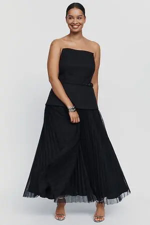 HUTCH Joyanna Belted Midi Dress
