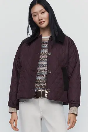 Barbour Moira Quilted Jacket - Fig/shadow Classic